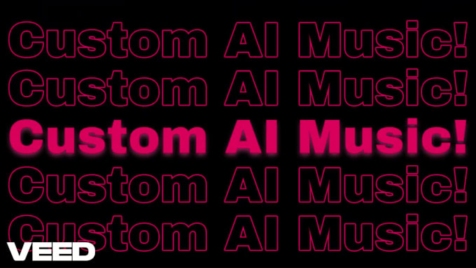 Create a custom ai generated song in any style with any lyrics by Steven_tuman96 | Fiverr