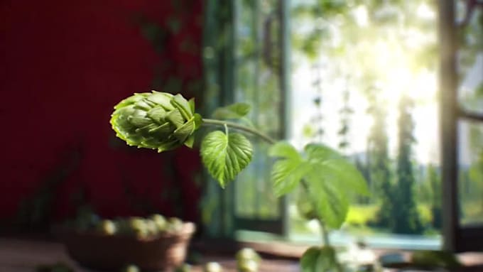 Render realistic 3d plant model, cgi flower animation, flower design ...