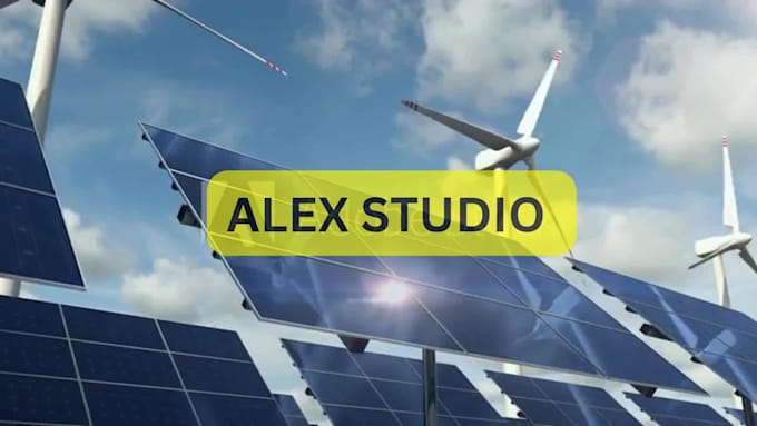 Create 3d industrial animation, 3d engineering video, renewable solar ...
