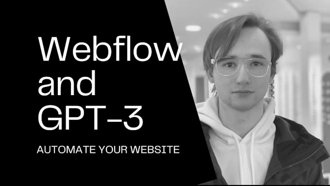 Connect chat gpt 3 and webflow by Marius_lutter | Fiverr