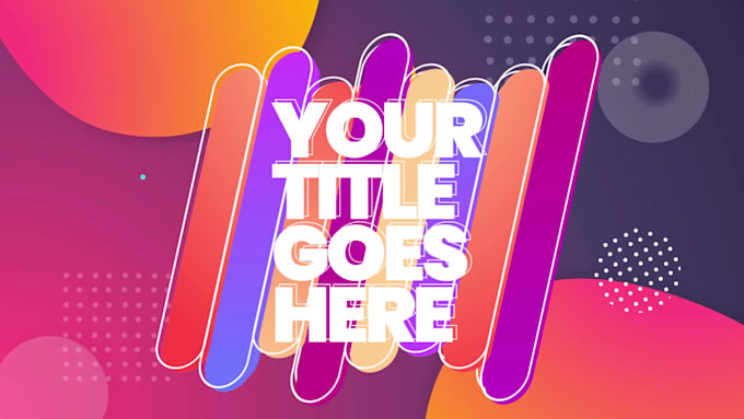 Create a short 2d text animation reveal animation intro by Rkmfx ...