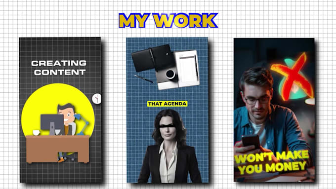 Edit your short form content with my motion graphic magic by ...