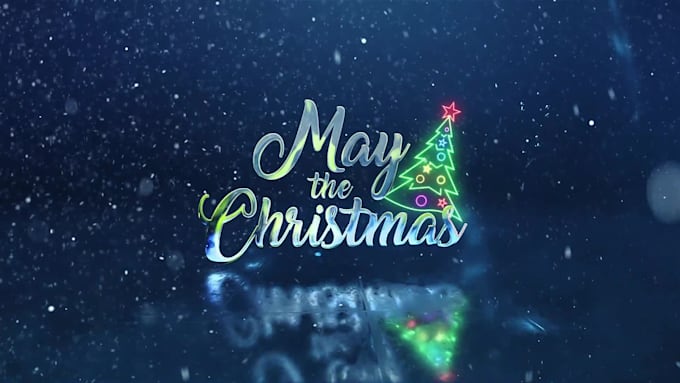 Create a magical merry christmas video for you by Ms_studio_ | Fiverr