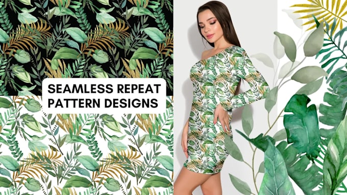 Design seamless repeat, vector, textile and surface pattern prints by ...