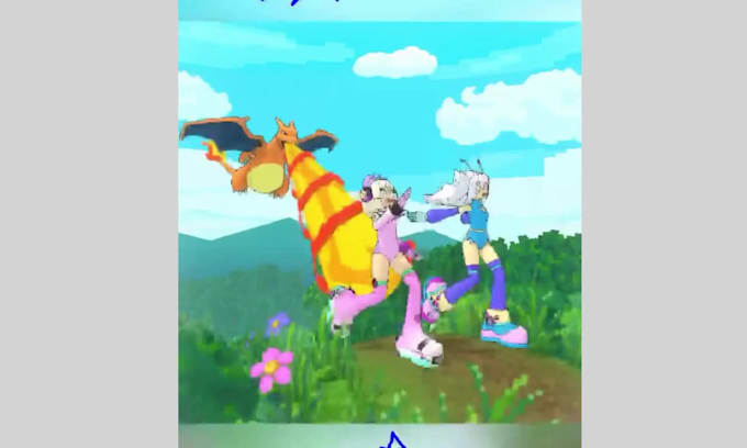 Create low poly 3d animation, model environment in psx, ps2, n64 retro ...