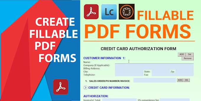 Create fillable pdf forms from your existing pdf document by Erinne_s | Fiverr