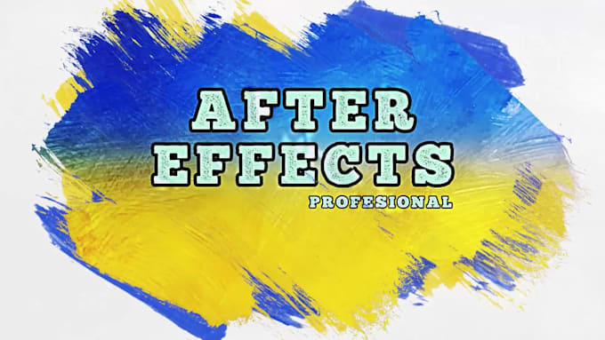 Make a custom animation in after effects or edit a template by Docyar ...