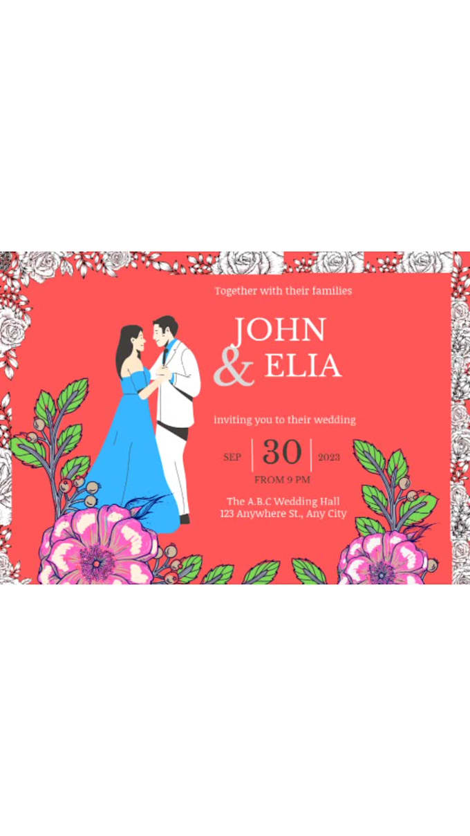 Youtube thumbnails, wedding and birthday invitations , logo design by ...