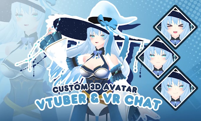 Turn your 2d avatar into 3d vtuber for streaming and avatar vrchat by Bainingbing | Fiverr