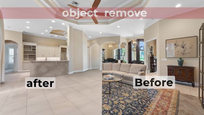 Remove object from photo,photoshop remove,real estate photo editing by ...