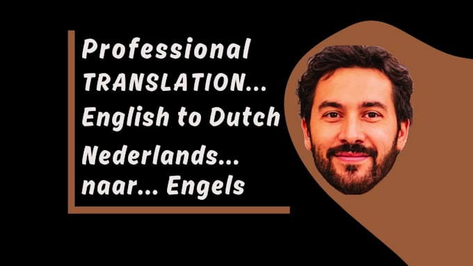 Masterfully translate english to dutch and dutch to english by ...