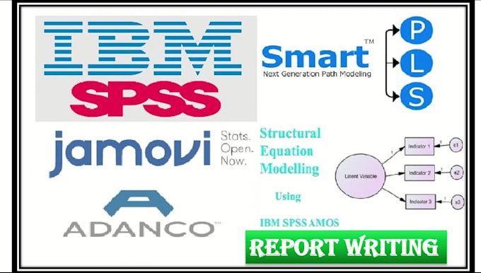 Do statistical data analysis with spss, smartpls, r, jamovi, amos ...