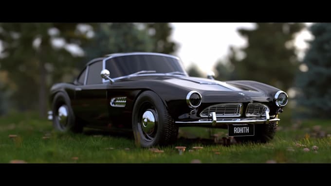 Create a 3d car animation render and showcase or showreel by ...