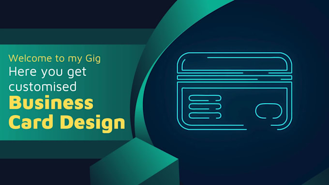 Do professional and custom business card design by Mahnoorasad24 | Fiverr