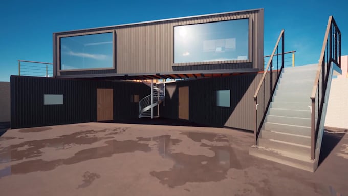 Render shipping container projects by Qaisarkhan350 | Fiverr