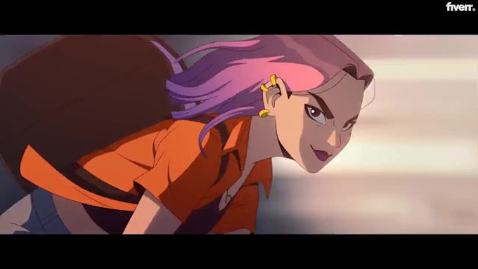 Do intro animation , 2d youtube logo animation , short film anime by ...