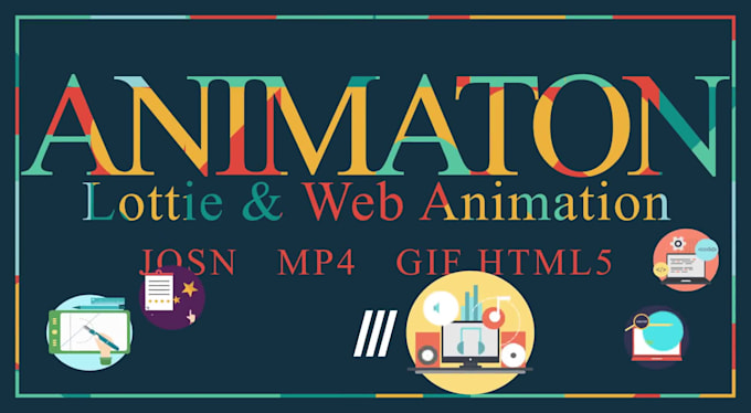 Create professional animations for your app or website lottie gif by ...