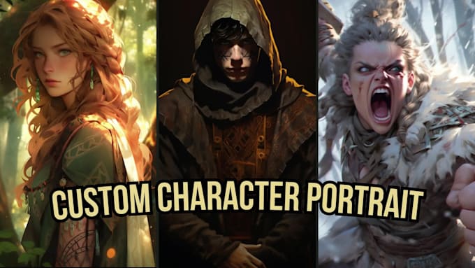 Create fast perfectly custom dnd character art for your game by ...
