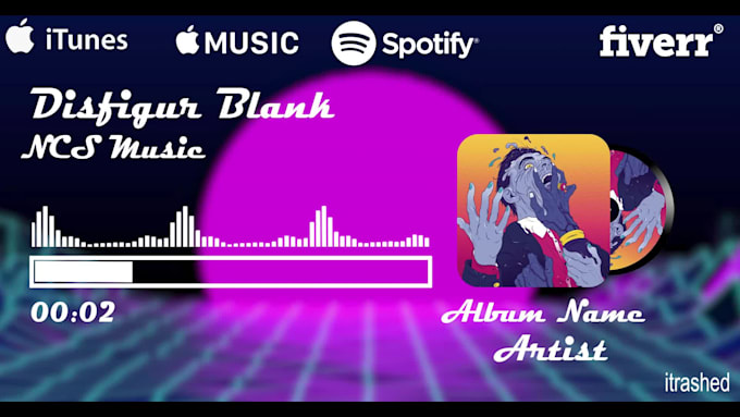 Create eye catching audio spectrum or music visualizer by It_rashed ...