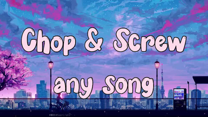 Chop and screw your song by Splice3 | Fiverr