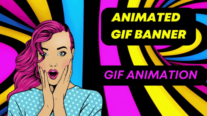 Design animated gif banner, gif ads and gif animation by Asma080 | Fiverr