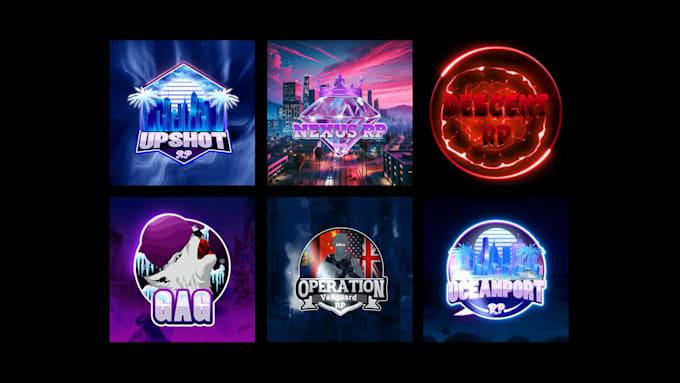 Design professional discord logo animation and banners by Jones4k | Fiverr