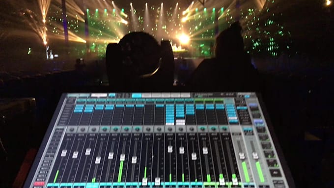 Show you budget foh monitor stream setup with waves lv1 mixer by ...