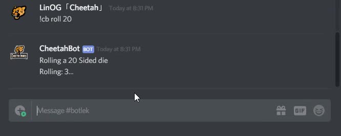 Code a gui controllable discord bot by Cheetahstuffs | Fiverr
