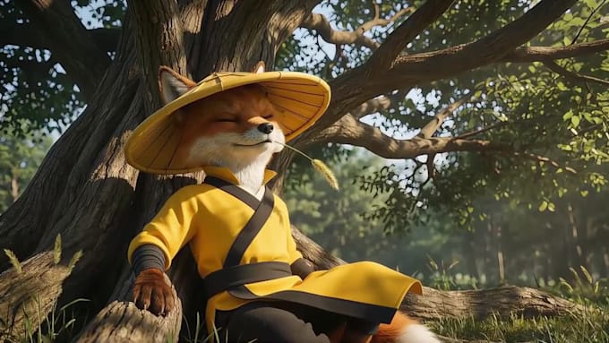 Create ai cartoon animation, 2d 3d animation and pixar style animation ...