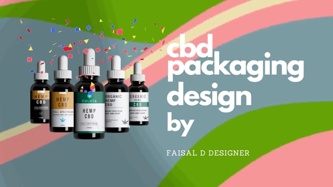 Design pro hemp, cbd label and box package design by Faisalddesigner ...
