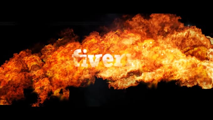 Create fire intro logo animation by Criro_ | Fiverr
