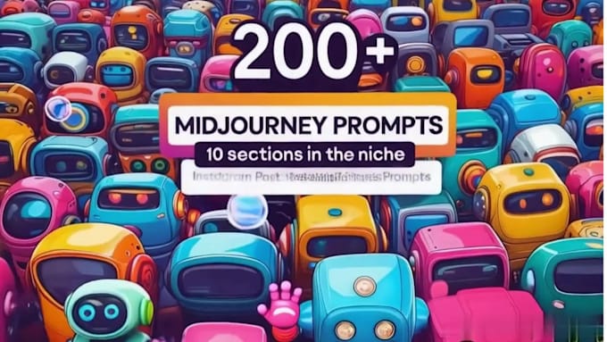 Provide 200 midjourney prompts for instagram and social media post by Rigori12 | Fiverr