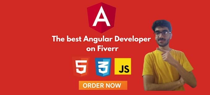 Develop your angular web application using html, css, javascript by Mustafafrontend | Fiverr