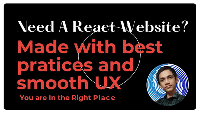 Be your expert react js dev for responsive website development by Govind593 | Fiverr