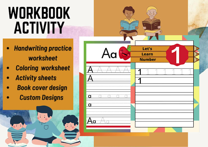 Design fun and educational activity workbooks for kids by Kajolgarg ...