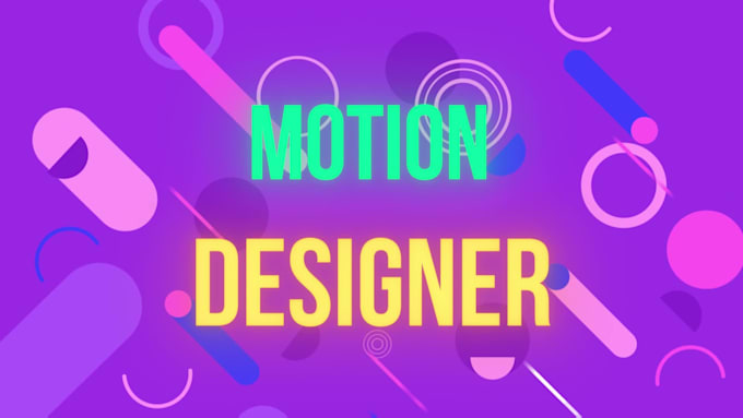 Create professional motion graphics , including logo animation by ...