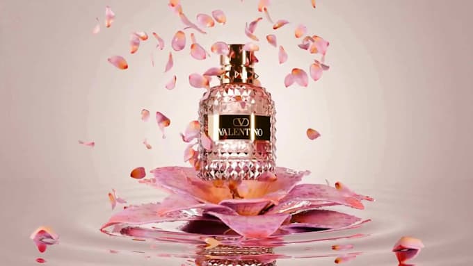 Create realistic perfume bottle, perfume bottle render, 3d product ...