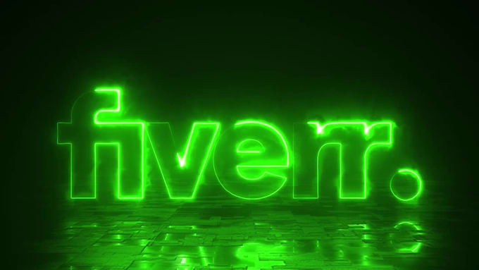 Create a custom neon logo animation intro for you by Explore_fx | Fiverr