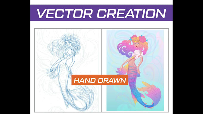 Vector tracing, redraw, in high quality by Gfxvector311 | Fiverr