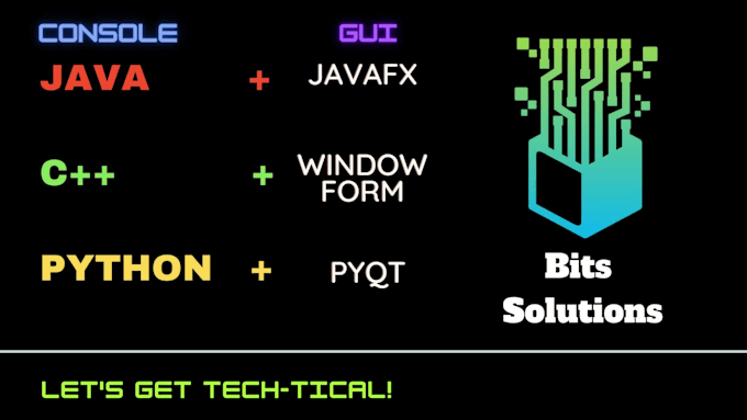 Do java, javafx , c plus plus and python projects by Bilal_sherwani ... Do java, javafx , c plus plus and python projects by Bilal_sherwani ...