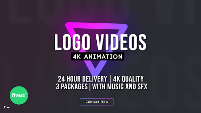 Create stunning logo animation videos in 4k by Animateblog | Fiverr