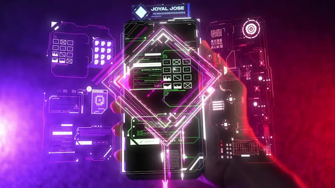 Create futuristic style hologram effects for your videos by Zephrinj ...
