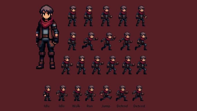 Draw 2d reference sheet, roblox map, oc, dnd, furry art, fursona ...