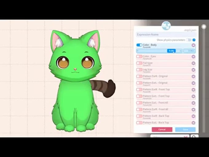 Design and rig pro pet vtuber model anime vtuber model animal vtuber 2d ...