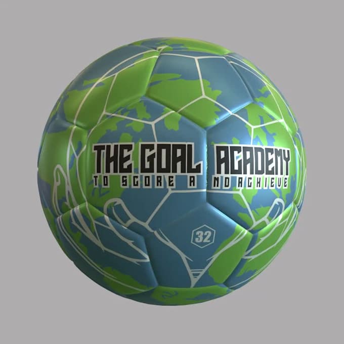Design 2d and 3d soccer ball or football volleyball in 24 hrs by ...