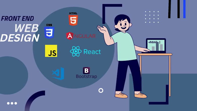 Be Your Front End Web Developer Html Css Javascript By Ravindukavi Fiverr