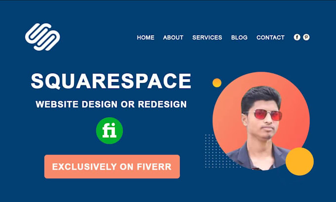 Do website development squarespace design or squarespace redesign by ...