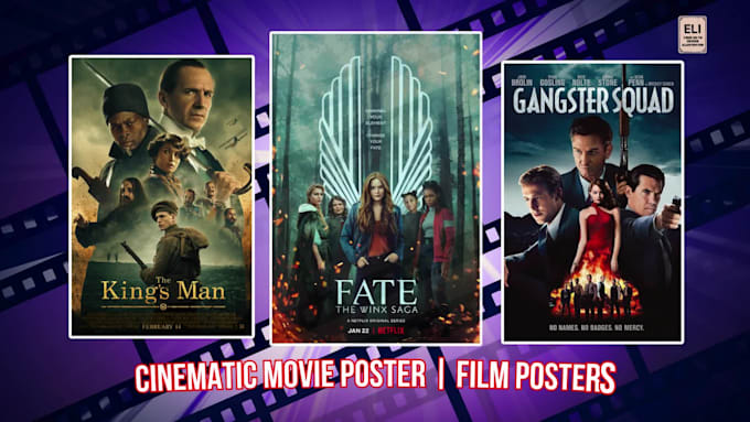 Design professional movie poster, film poster movie poster design by ...