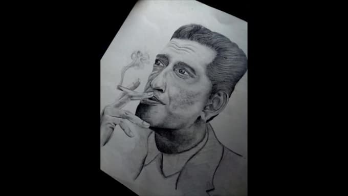 Create a realistic and detailed portrait drawing by Letsgo_creative ...
