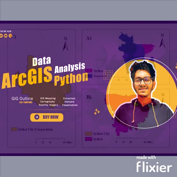 Do gis mapping and data visualization with arcgis and google maps api by Av_playin | Fiverr